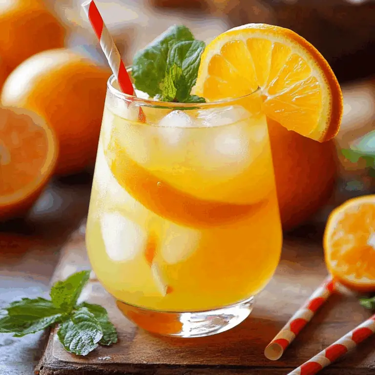 Fresh Orange Lemonade (Orangeade)